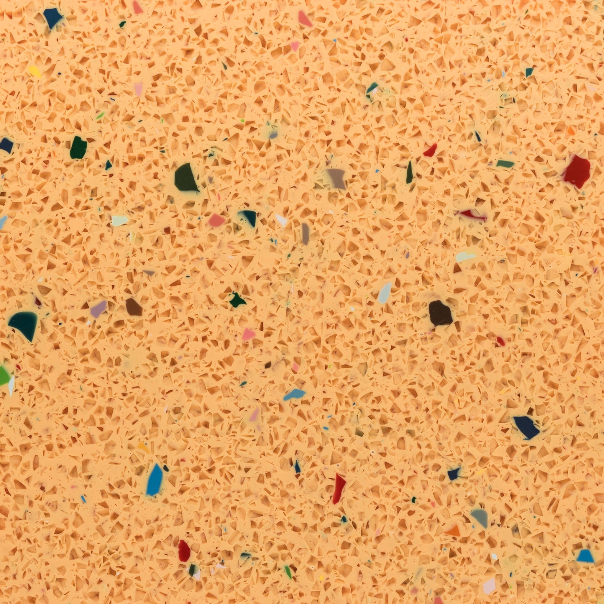 D0140-52 Light orange - multicolour large speckles – Durat